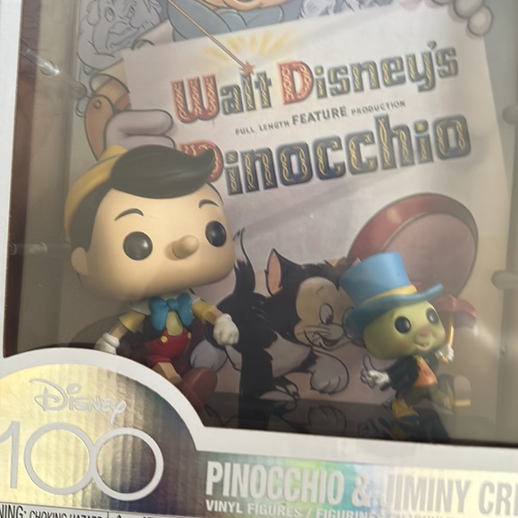 Disney Funko | Toys | Disney 0 Pinocchio And Jiminy Cricket Funko Pop ...